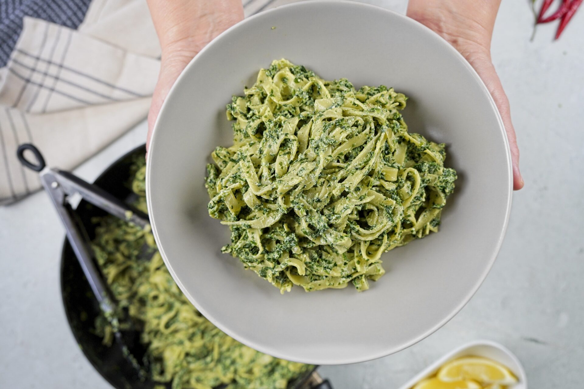 15-Minute Spinach Ricotta Pasta Everyone Loves